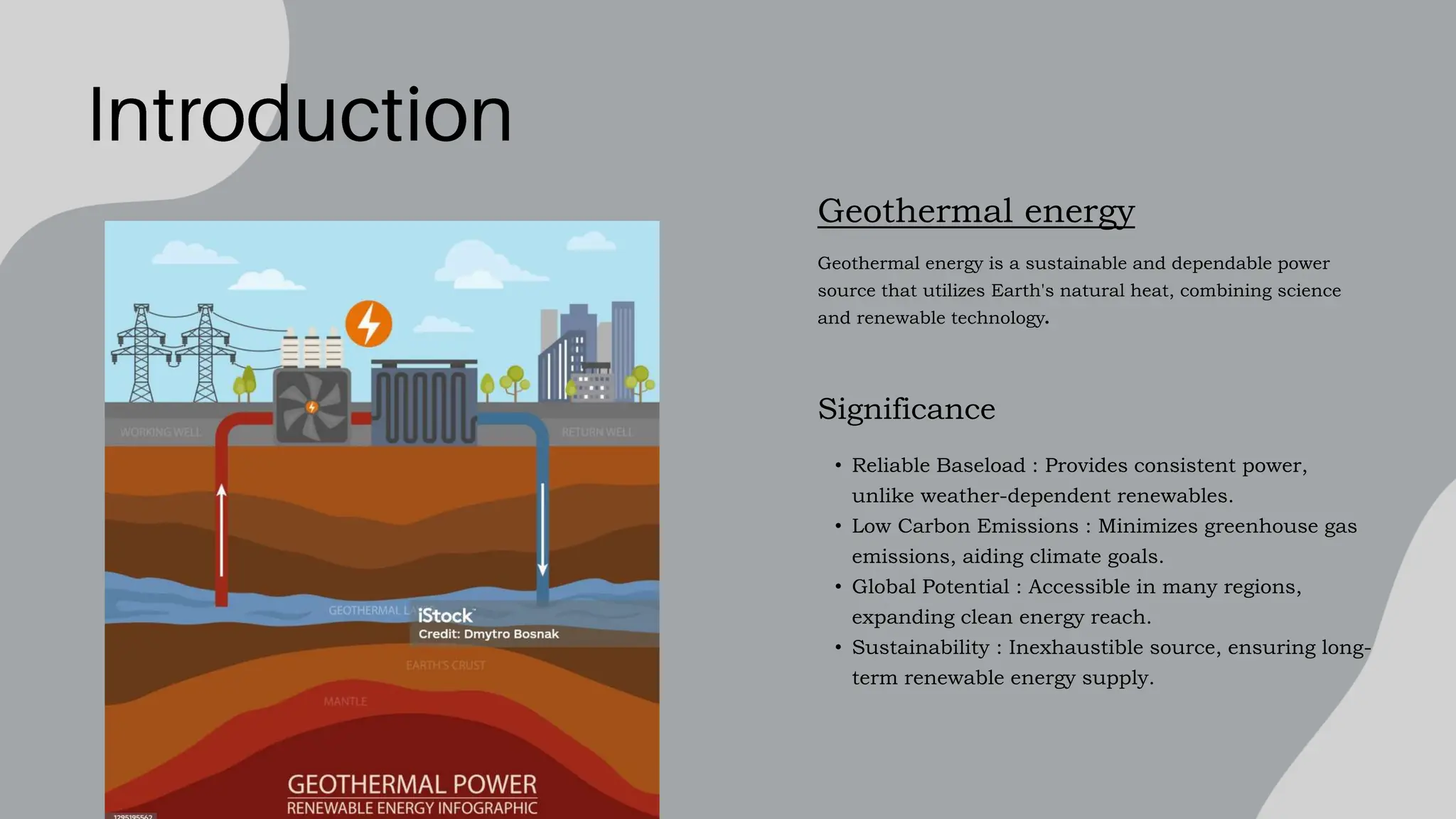 Geothermal Energy : Renewable energy sources ppt | PPTX