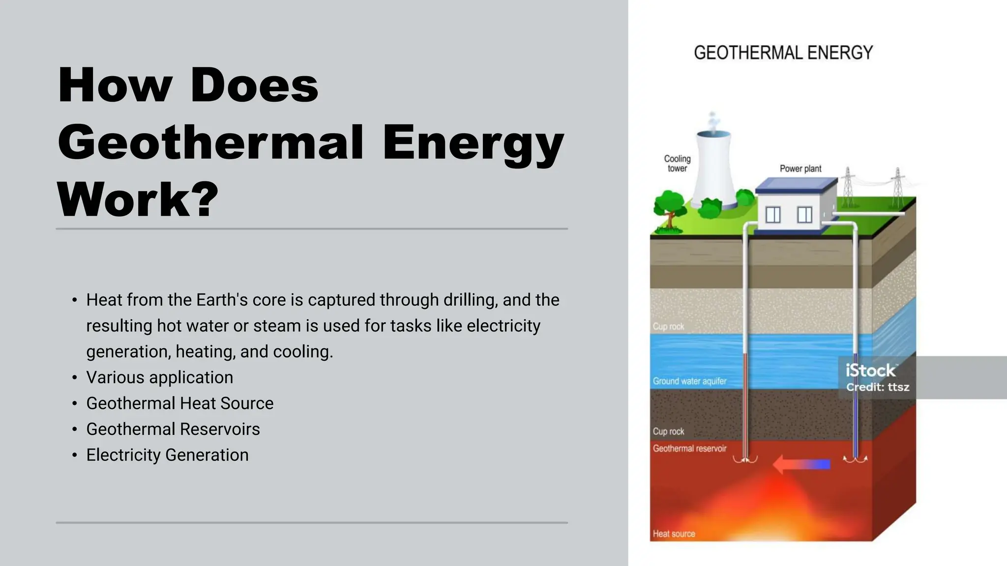 Geothermal Energy : Renewable energy sources ppt | PPTX