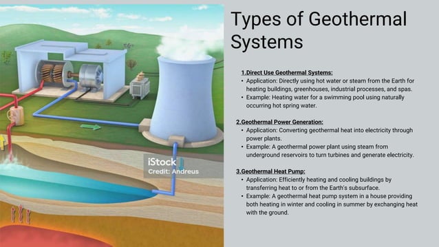 Geothermal Energy : Renewable energy sources ppt | PPTX