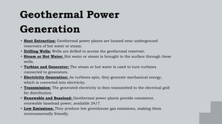 Geothermal Energy : Renewable energy sources ppt | PPTX