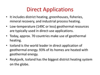 Geothermal energy | PPT