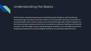 Geothermal Energy and Underground Heat Extraction | PDF