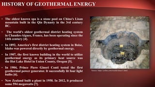Geothermal Energy in Egypt | PPTX