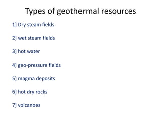 Geothermal energy of epg | PPTX
