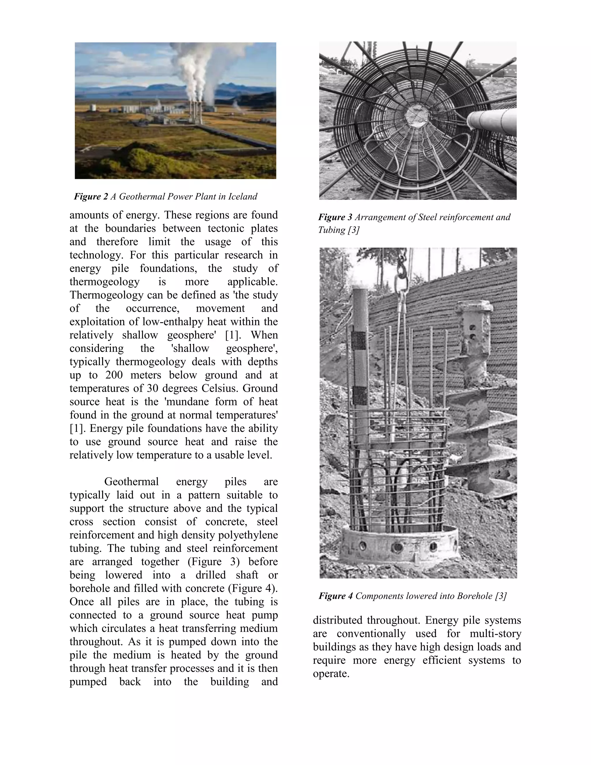 Geothermal Energy Piles | DOCX