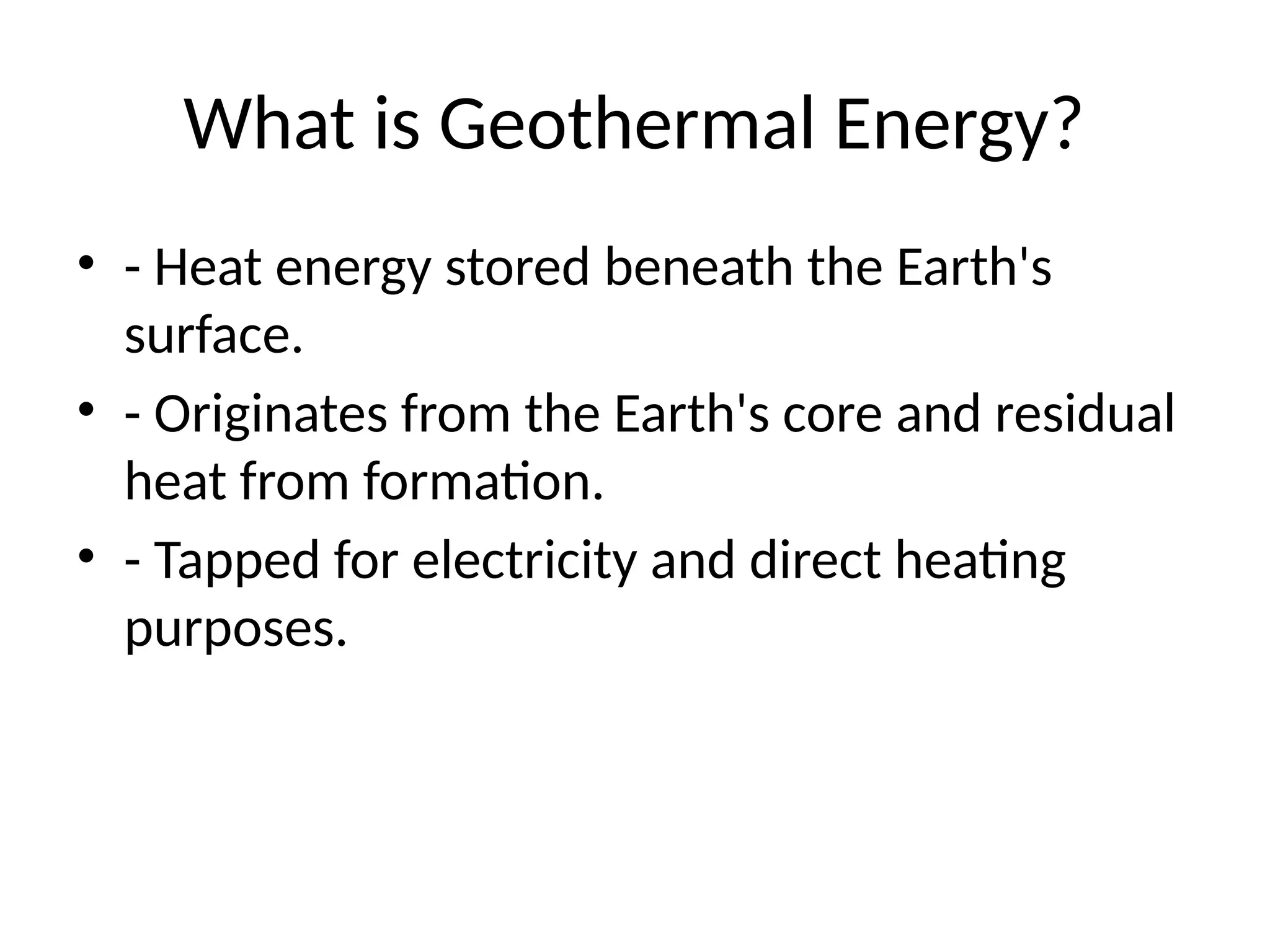 Geothermal_Energy_Presentation and introduction | PPTX
