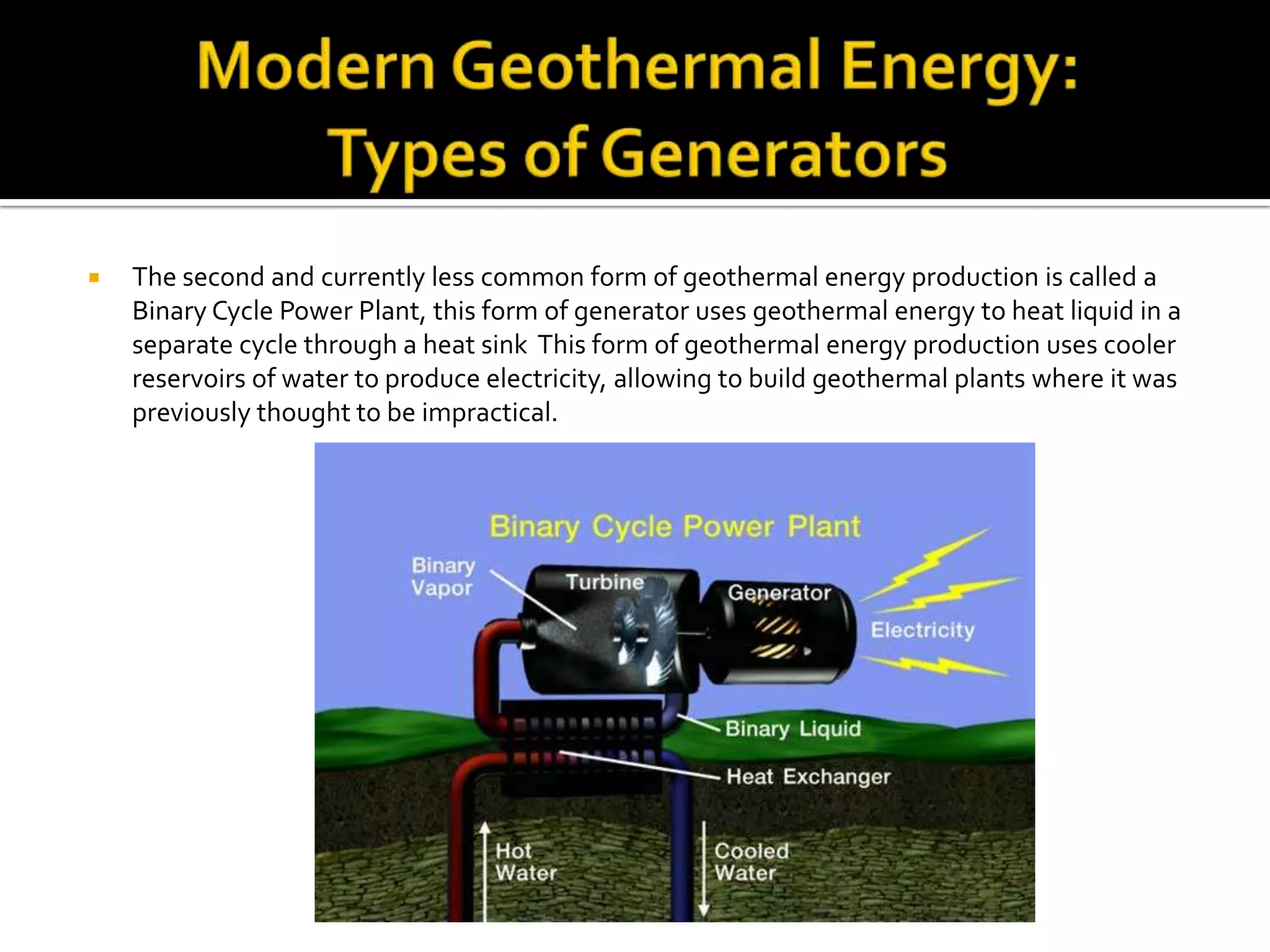Geothermal energy slide show | PPSX