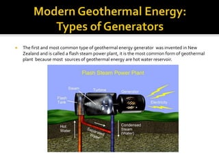 Geothermal energy slide show | PPSX