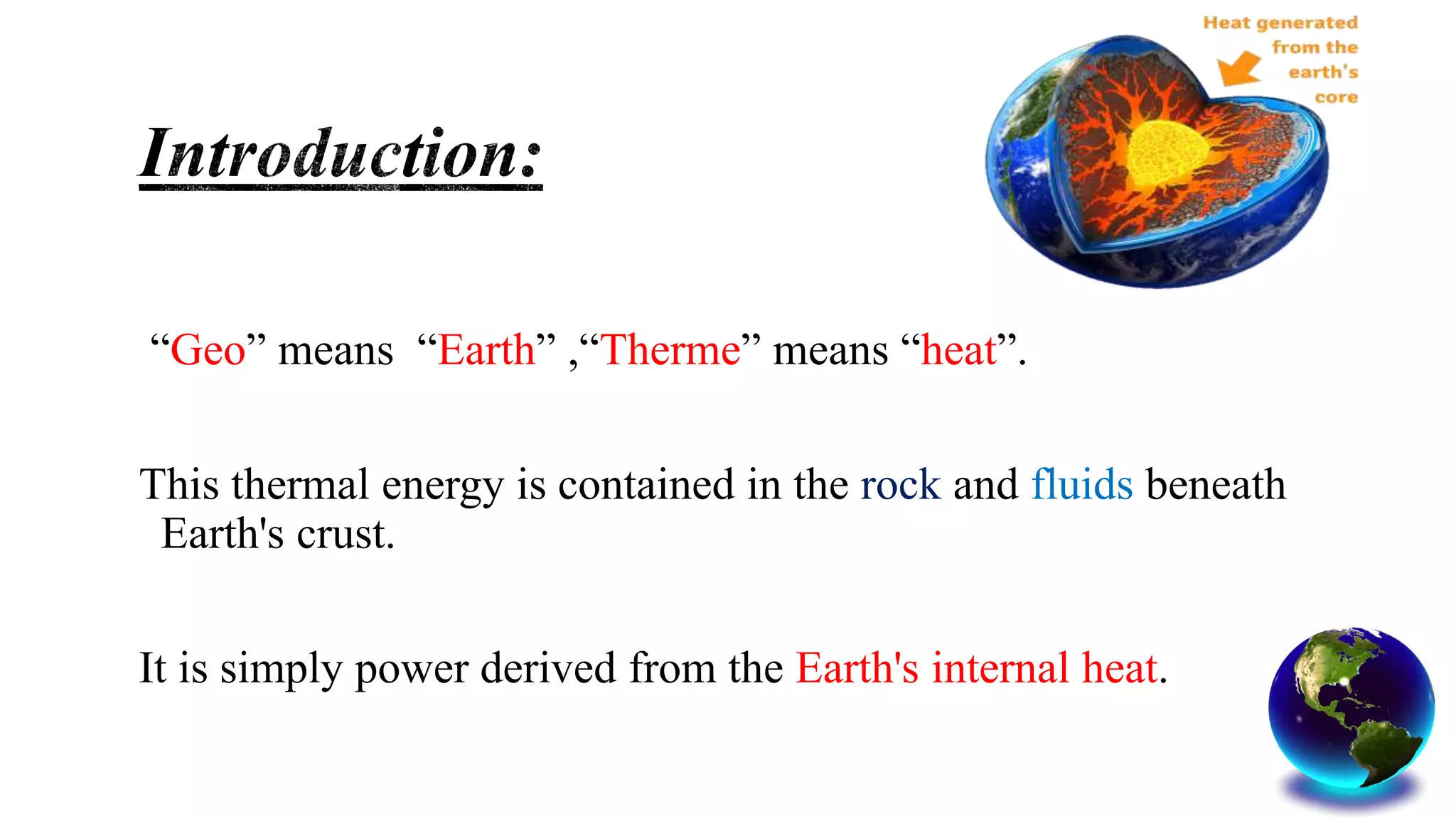 Geothermal final out by jm | PPTX