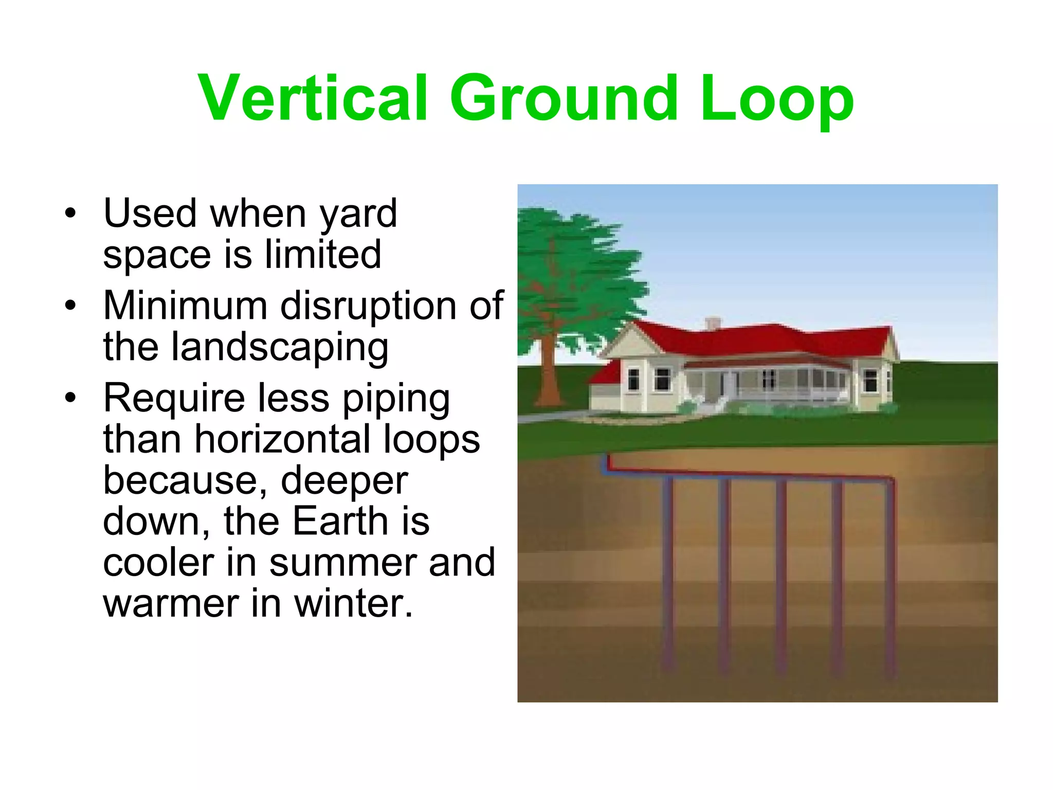 Geothermal Heating & Cooling Systems (Residential & | PPT
