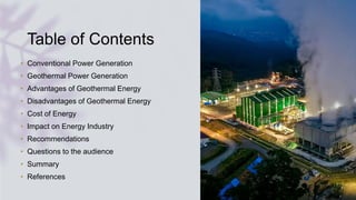 Harnessing Geothermal energy - scope and challenges .pptx