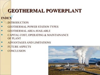 Advantages And Disadvantages Of Geothermal Energy