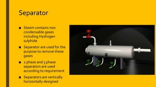 Geothermal power plant and its types | PPTX