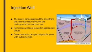 Geothermal power plant and its types | PPTX