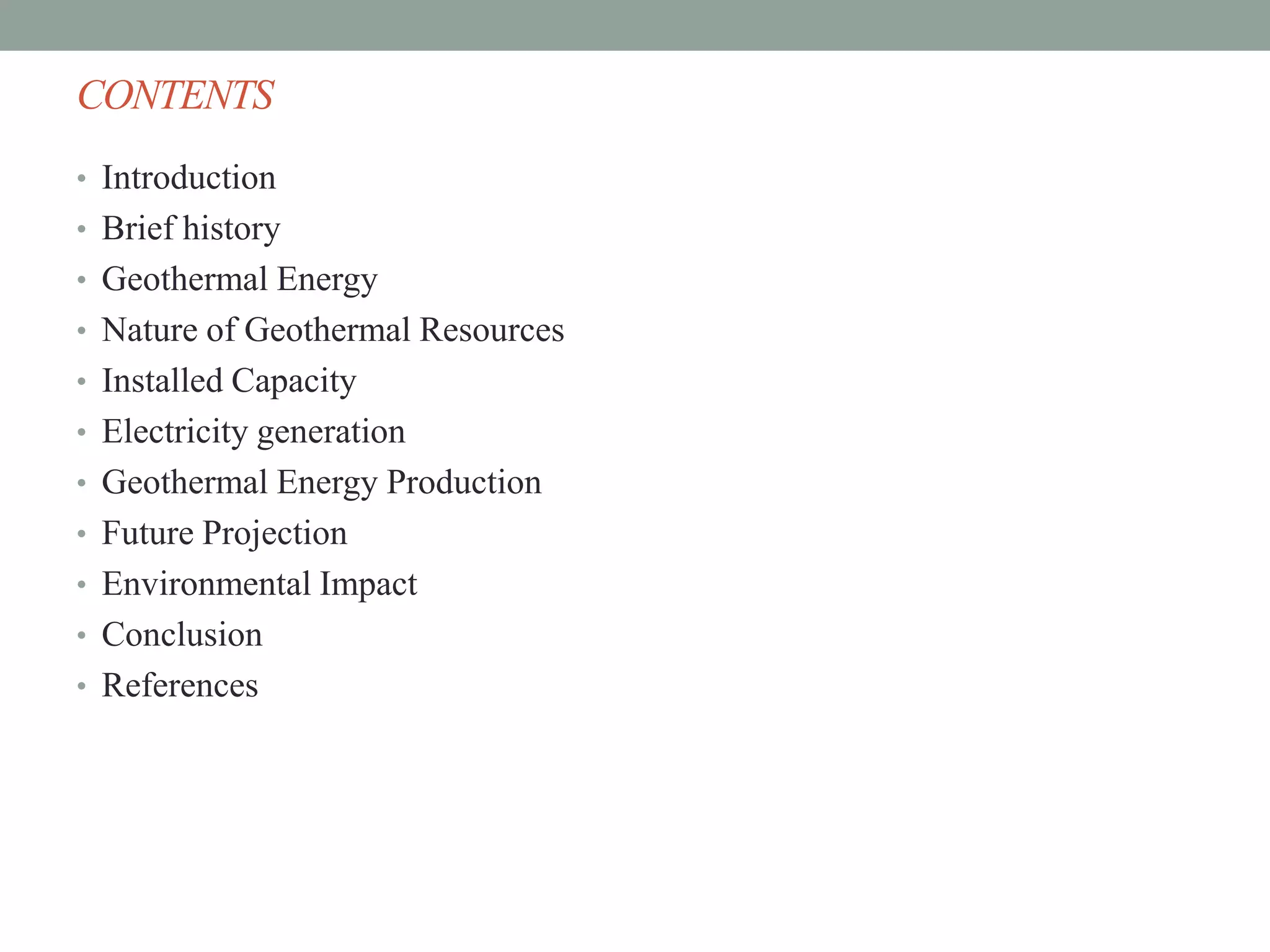 Geothermal Energy | PPTX