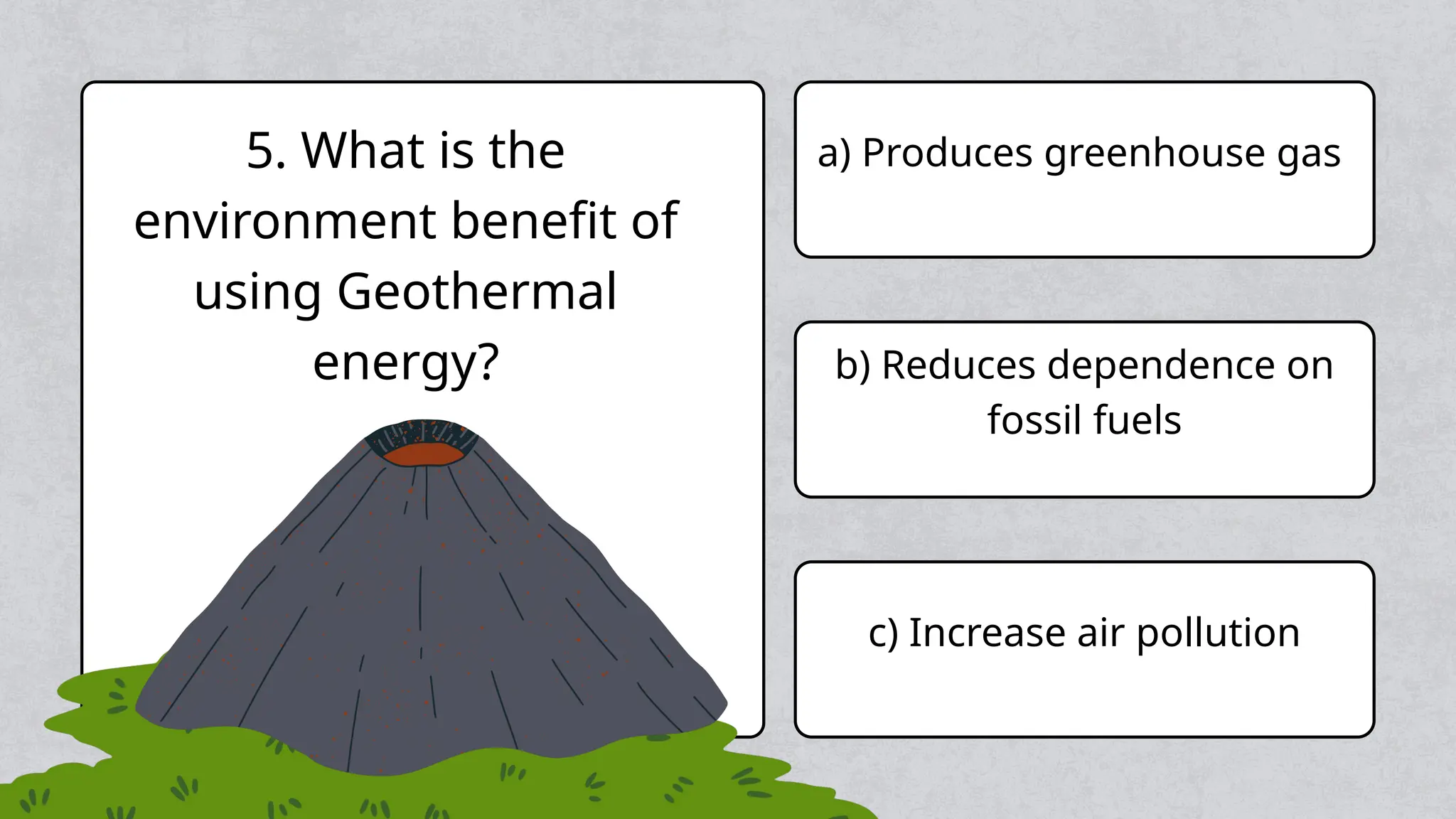 Geothermal Quiz.pptx for grade 9 students | PPTX