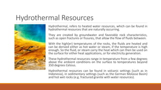 Geothermal Resources and Hydrogen Energy.pptx