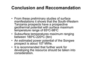Geothermal surface manifestation mapping in south western | PDF