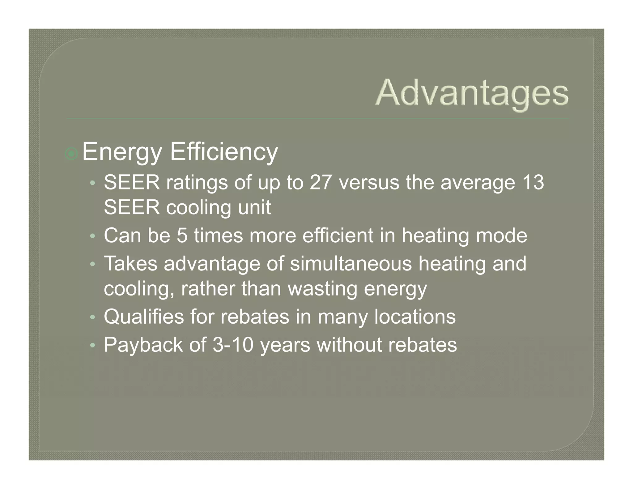Geothermal / Geoexchange Systems | PDF