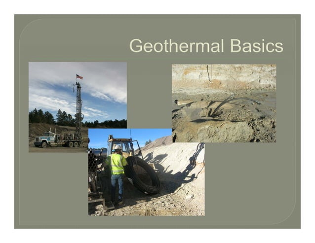 Geothermal / Geoexchange Systems | PDF