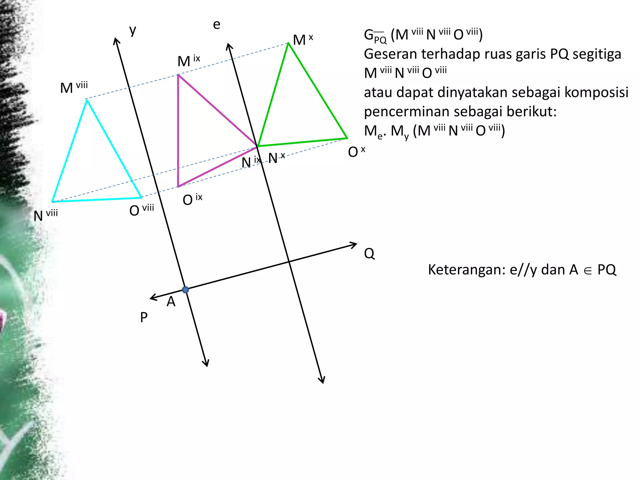 Tugas akhir Geotrans kelompok 6 - komposisi 5 transformasi | PPT