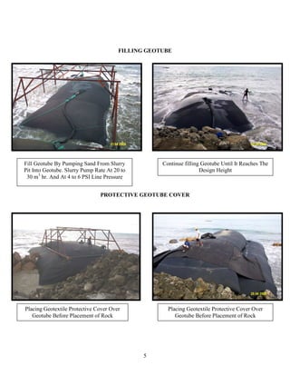 Geotube marinas-rock covered | PDF