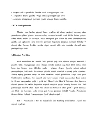 Geotube (abdul rohim) | DOCX