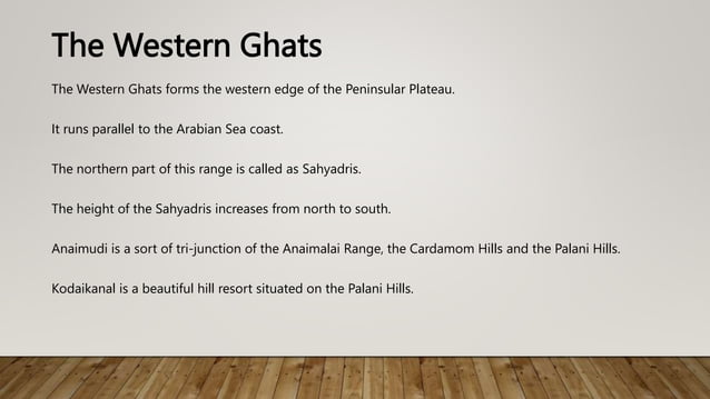 STD 10 GEOGRAPY UNIT 1 western ghats and eastern ghats .pptx