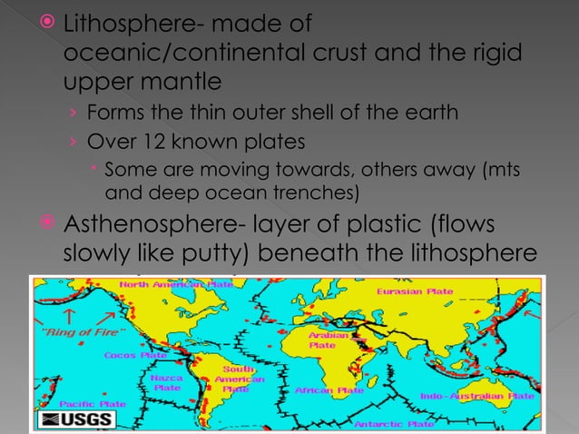 tectonic plates, seafloor spreading, several plate motion | PPT