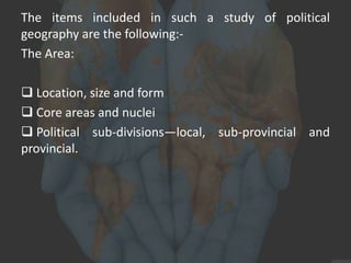 POLITICAL LANDSCAPE SCHOOL | PPTX