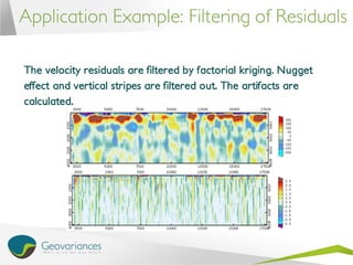 Seismic QC & Filtering with Geostatistics | PDF