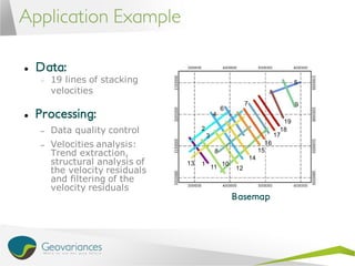 Seismic QC & Filtering with Geostatistics | PDF