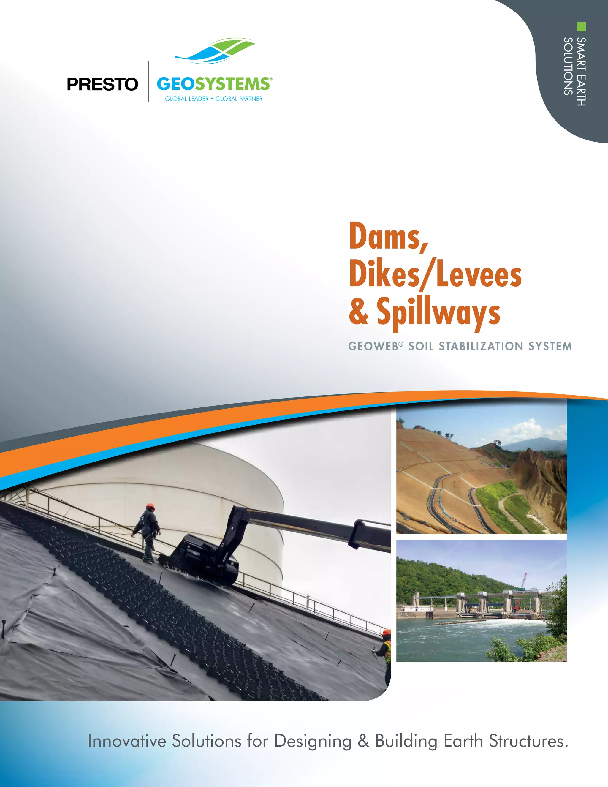 Geoweb solutions-for-dikes-dams-spillways | PDF