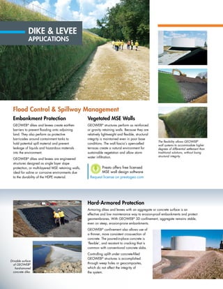 Geoweb solutions-for-dikes-dams-spillways | PDF