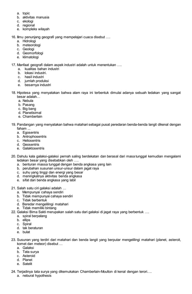 Geo x iis smt1_soekamto | PDF