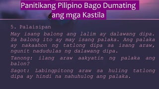 ANG KALIKASAN AT KAHALAGAHAN NG PANITIKAN | PPTX