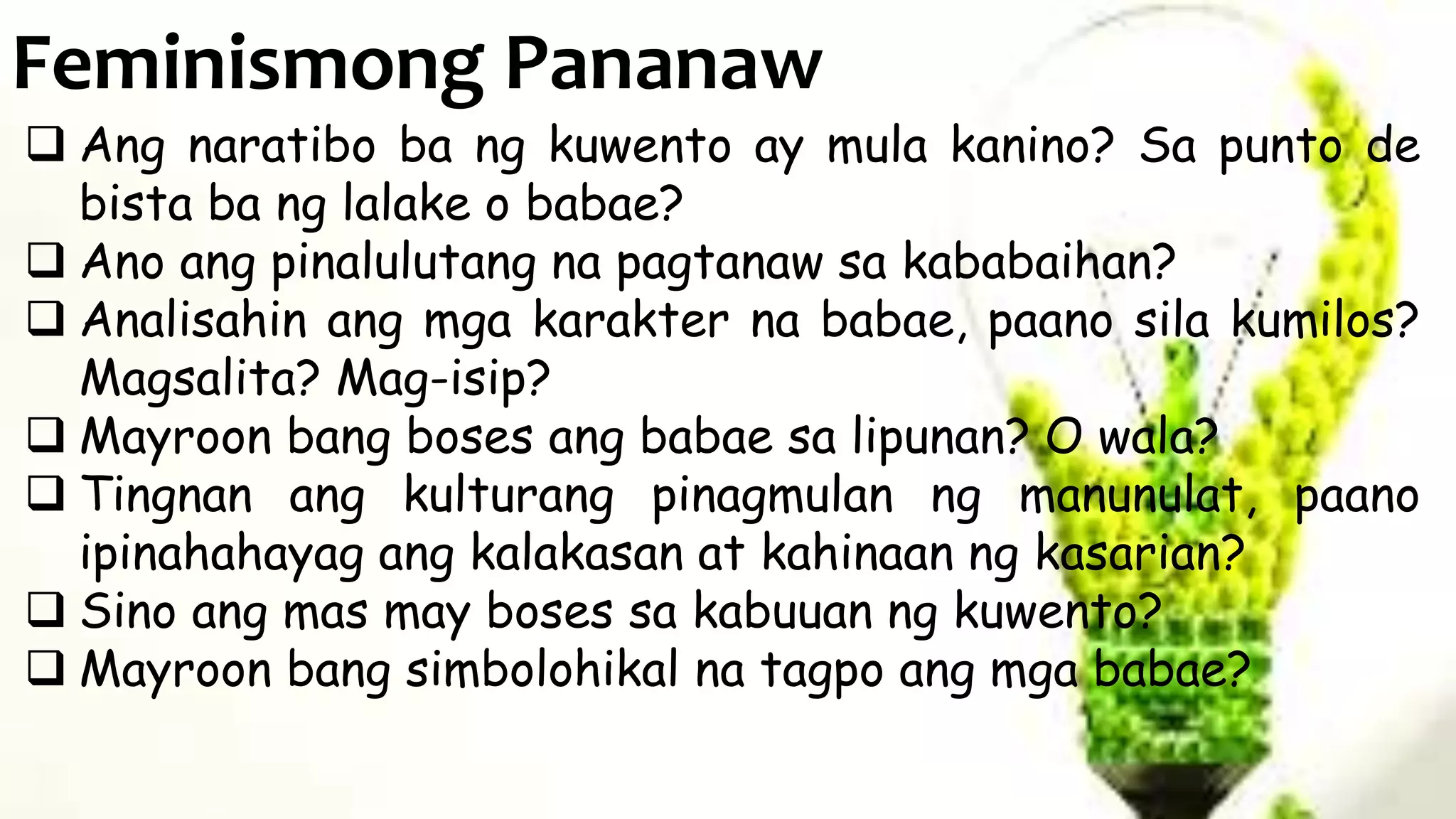 ANG PANUNURING PAMPANITIKAN | PPTX