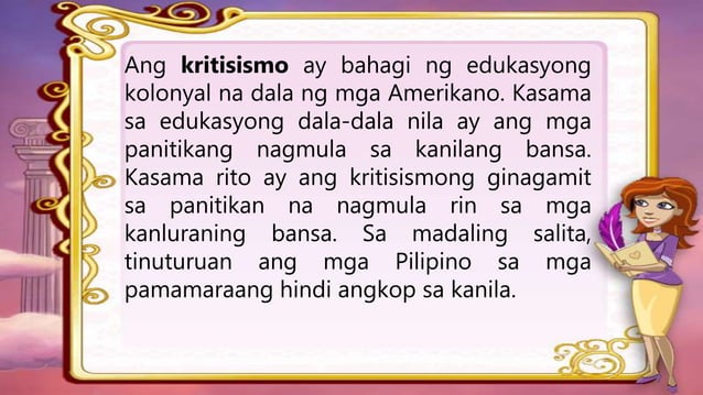 ANG PANUNURING PAMPANITIKAN | PPTX