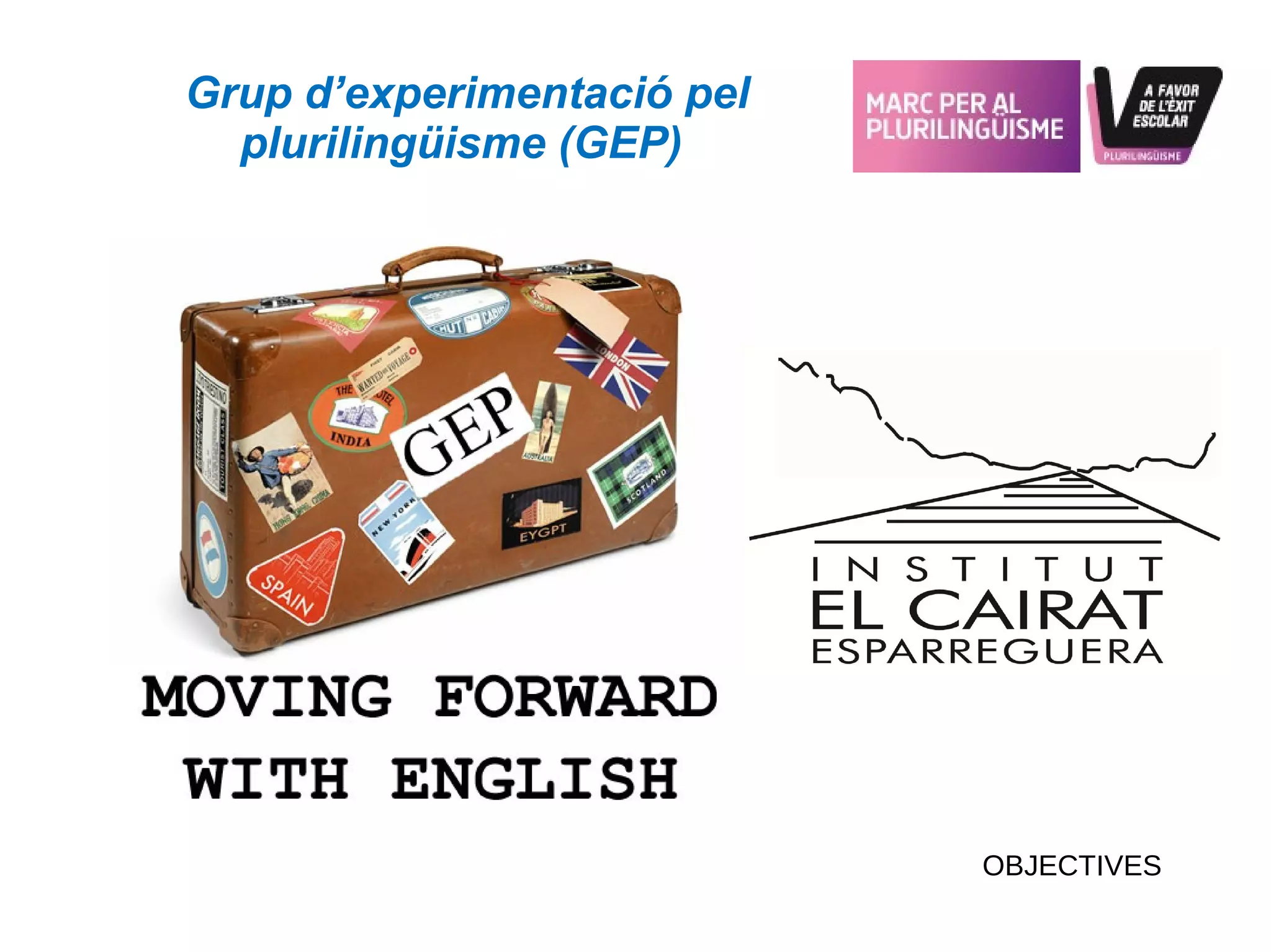 Gep course objectives | ODP | Educational Assessment | Education