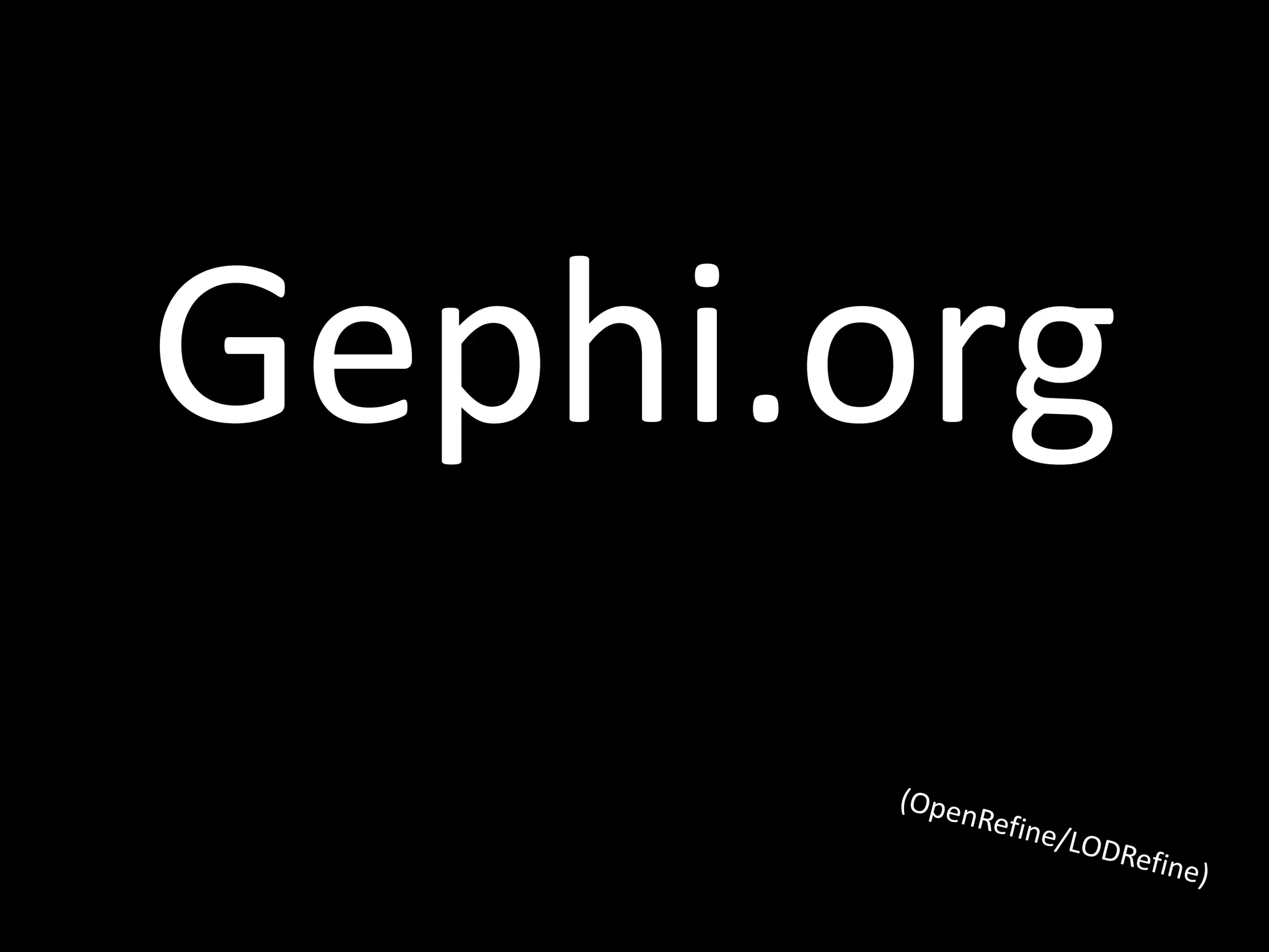 Gephi bbc | PPT