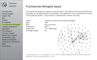 Gephi Tutorial Layouts | PDF