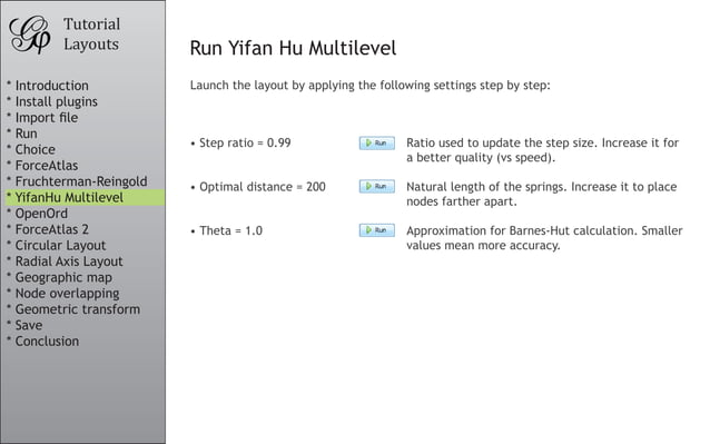Gephi Tutorial Layouts | PDF | Graphics Software | Computer Software and Applications