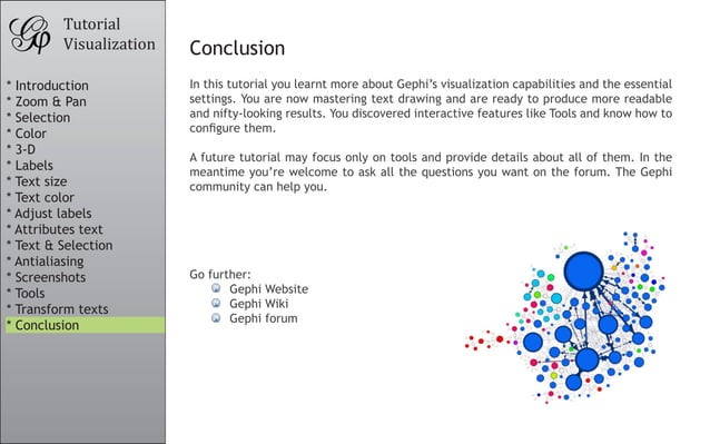 Gephi Tutorial Visualization | PDF