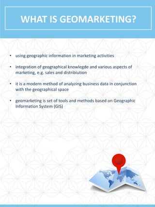 Geomarketing analyses for business by GEPOL | PDF