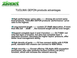 Gepon Presentation | PPT