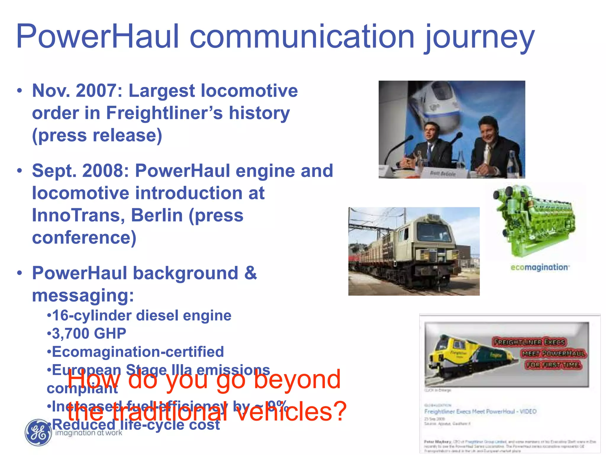 Ge Power Haul Comms | PDF