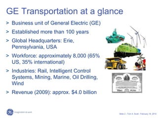 Ge Power Haul Comms | PDF