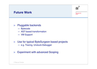 Unanticipated Partial Behavioral Reflection | PPT