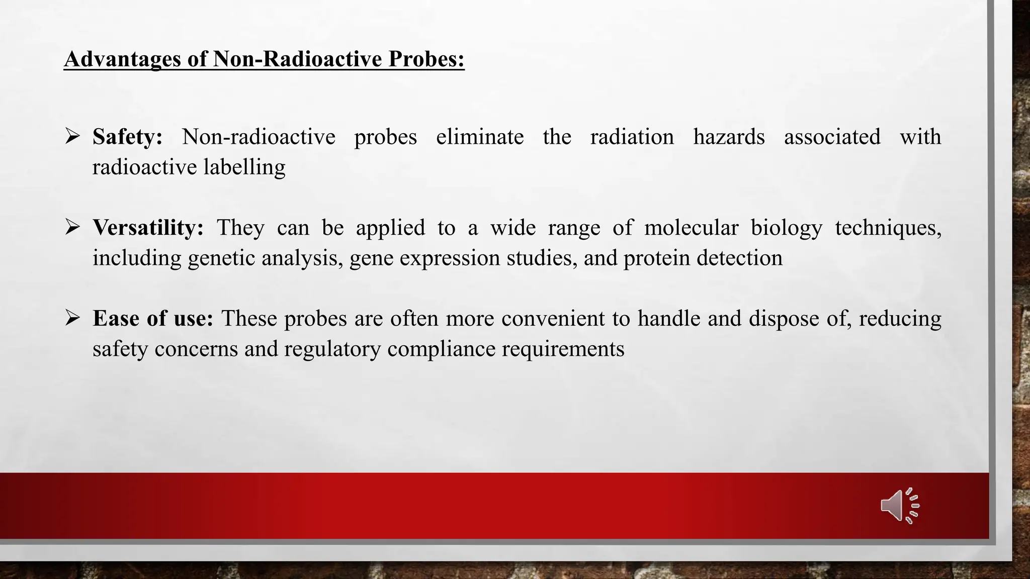 Radioactive and Non- radioactive probes | PPTX
