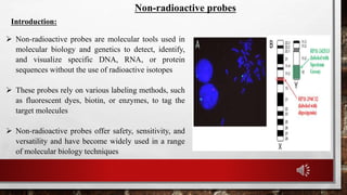 Radioactive and Non- radioactive probes | PPTX